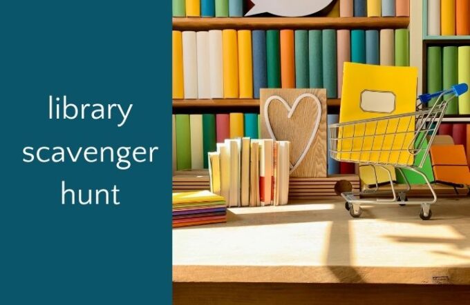 library scavenger hunt | Friends of the Lacey Library
