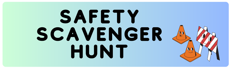 Safety Scavenger Hunt | Friends of the Lacey Library